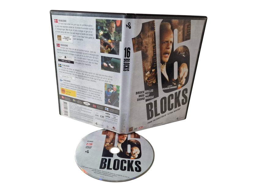 DVD -elokuva (16 Blocks) K12 – Salamakauppa