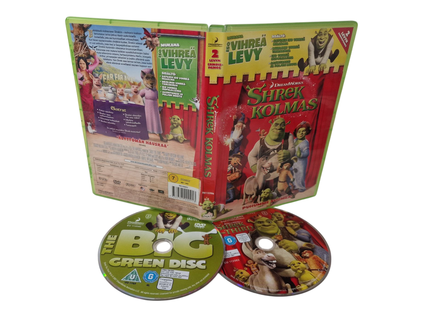 Lasten DVD -elokuva (Shrek Kolmas) K7 – Salamakauppa