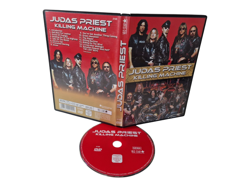Musiikki DVD -elokuva (Judas Priest - Killing Machine) S – Salamakauppa