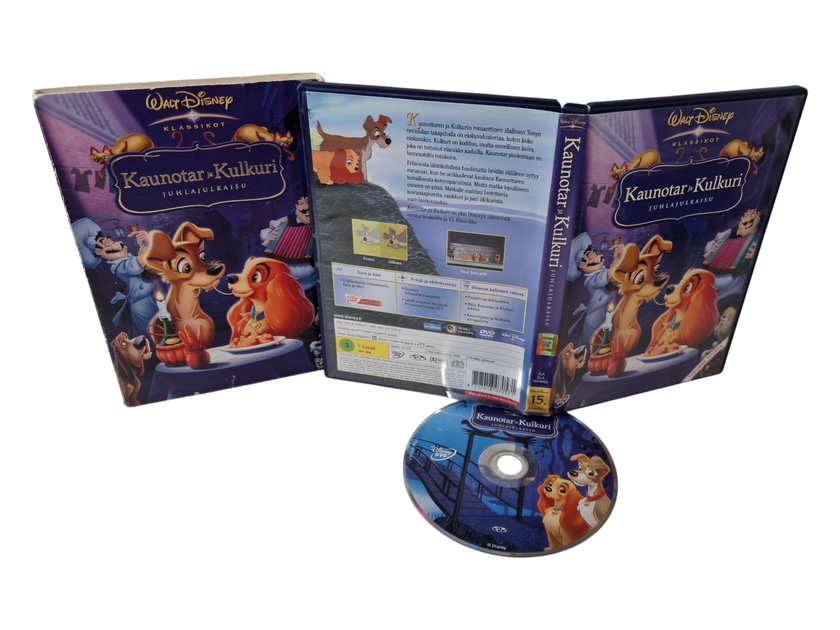 Lasten DVD -elokuva (Kaunotar ja Kulkuri - Walt Disney) S - Salamakauppa