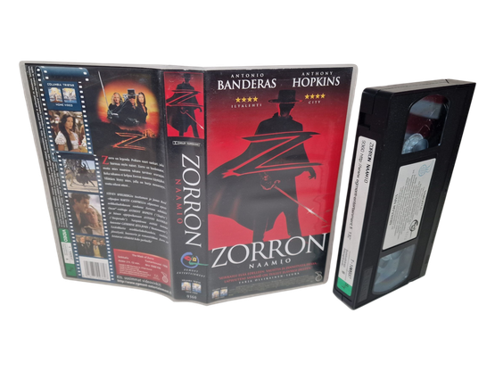 VHS -elokuva (Zorron Naamio) K7 – Salamakauppa