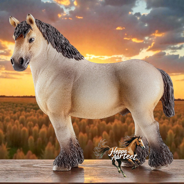 Schleich Ardennes hevonen - Second Hand – Heppa -Aarteet