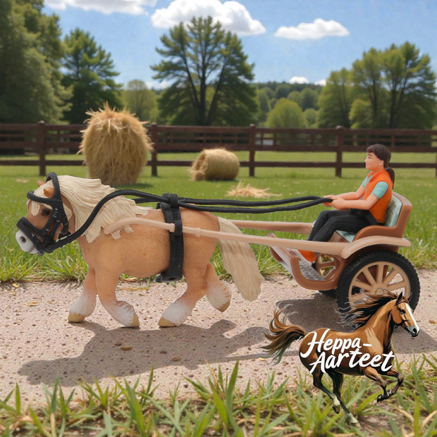 Schleich 42040 Ponikärry setti - Second Hand – Heppa -Aarteet