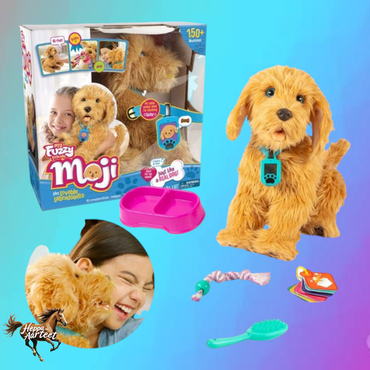 My Fuzzy Friends Moji - interaktiivinen labradoodle – Heppa -Aarteet