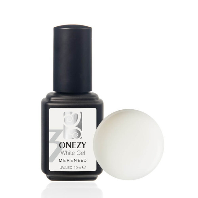Onezy Geeli - White - 10ml – Verkkokauppa Kauneuden Ammattilaisille