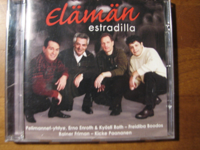 Elämän estradilla, Pelimannet, Erno Enroth, Freidiba Boodos, Rainer ...