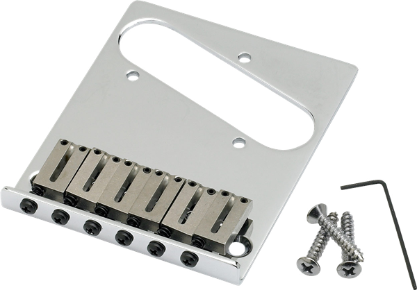 Fender 6-Saddle American Series Telecaster® Bridge Assembly - Guitar Store