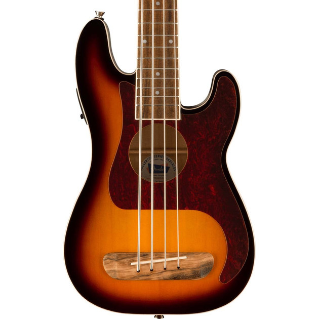 Fender Fullerton Precision Bass Uke 3-Color Sunburst - Guitar Store