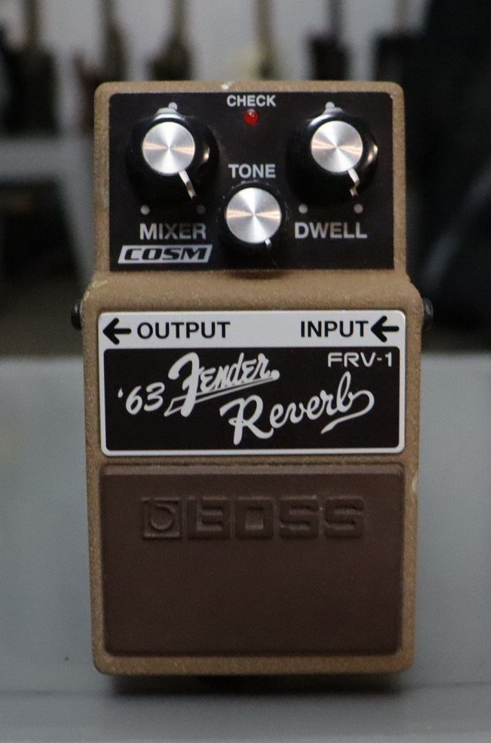 Boss FRV-1 '63 Fender Reverb (käytetty) - Soitinkauppa Kaksi Kitaraa