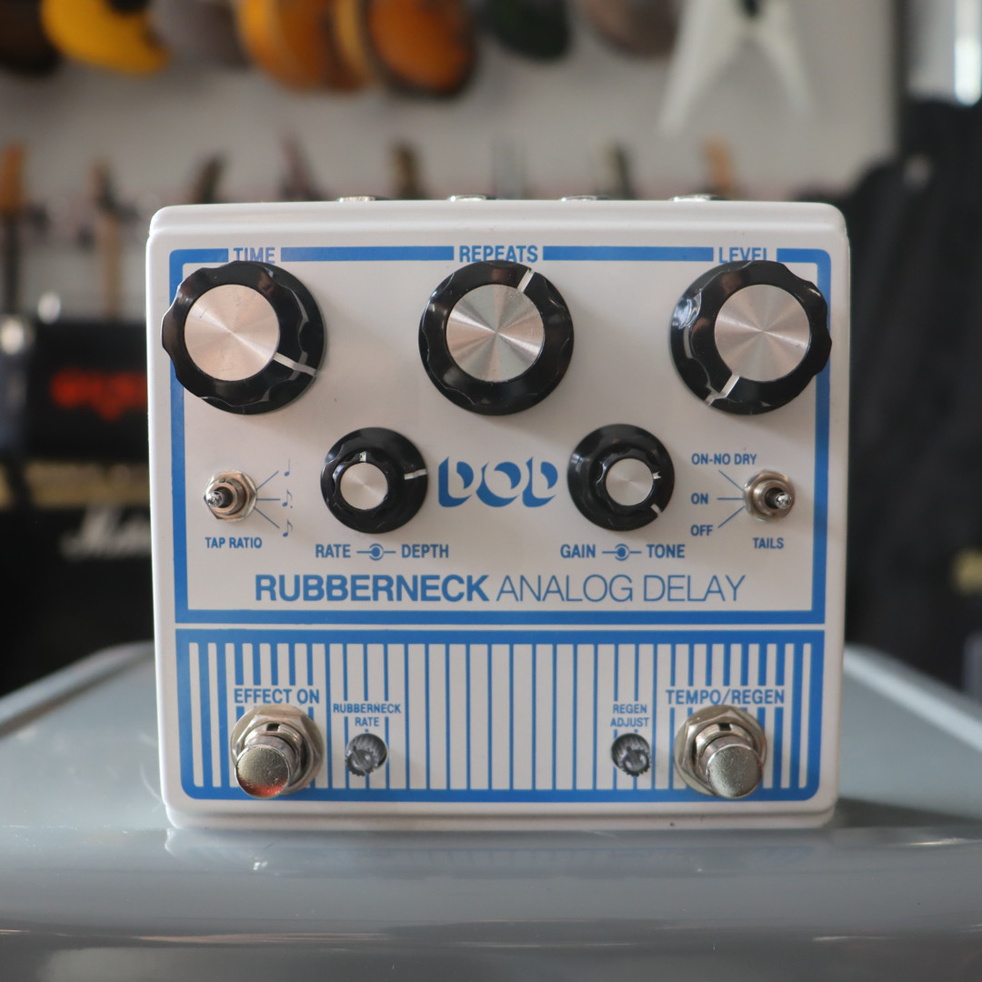 DOD Rubberneck Analog Delay -pedaali (käytetty) - Soitinkauppa Kaksi ...